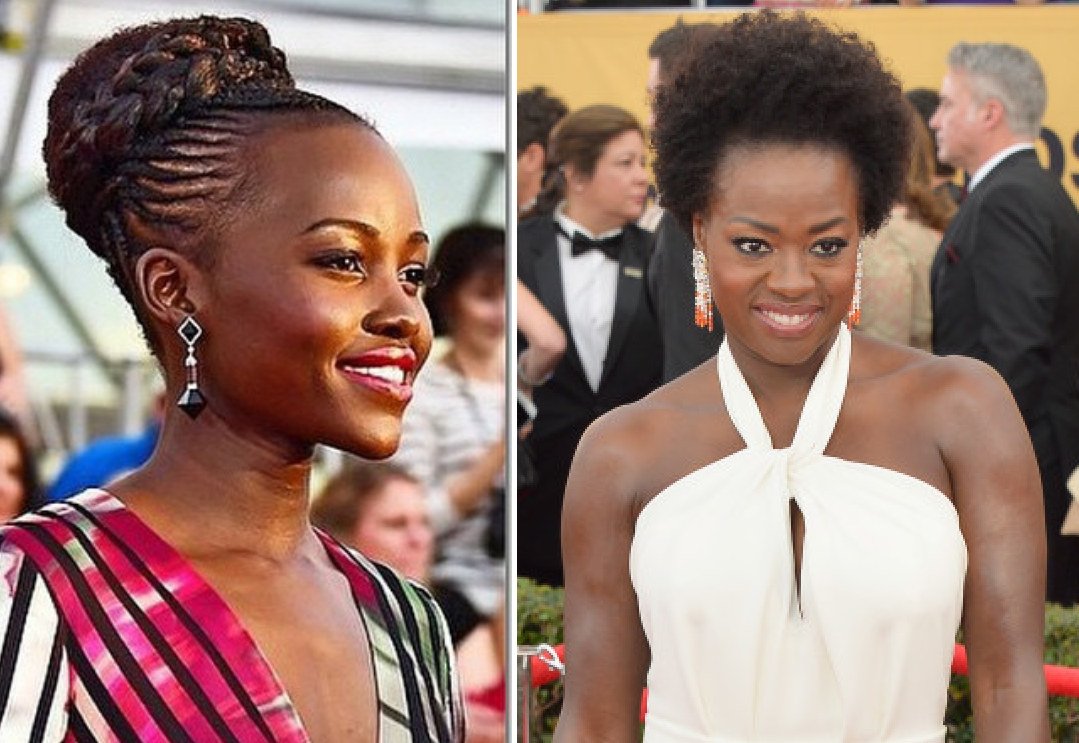 Natural Hair on the Red Carpet| Lupita + Viola 2015 SAG Awards – toia barry